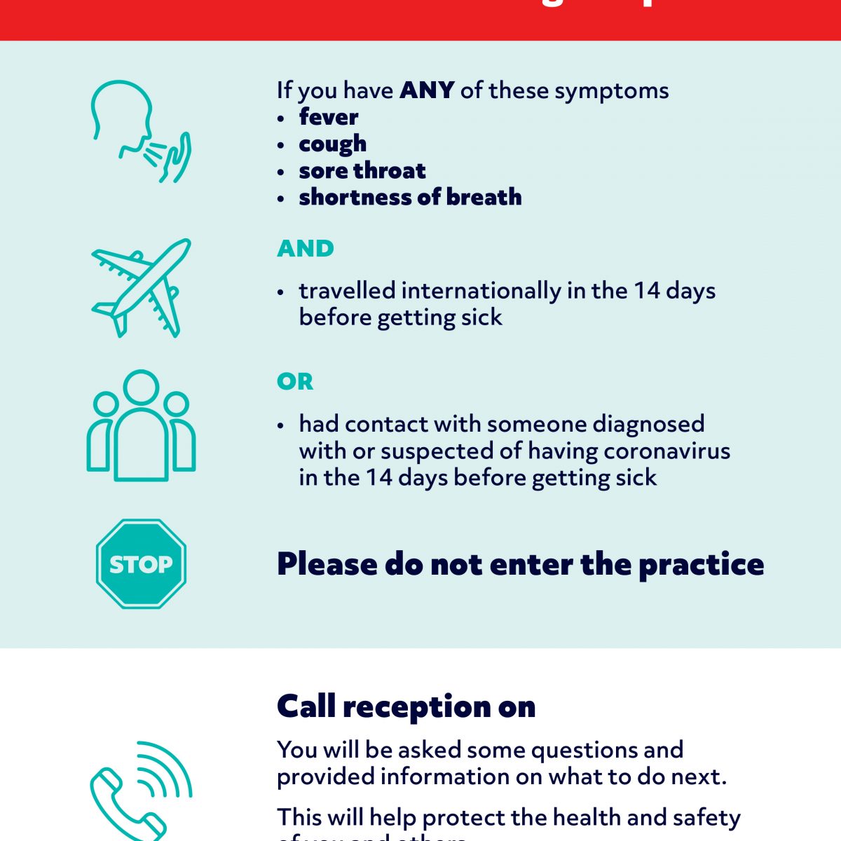 PATIENT ALERT A3.pdf - Woden Wellness Centre